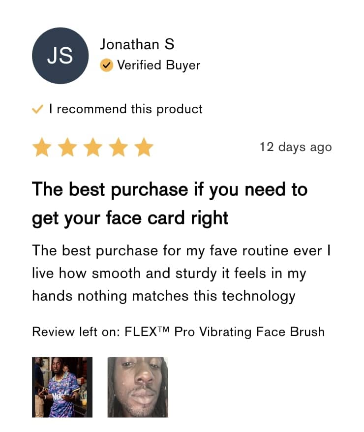 FLEX™ Pro Vibrating Face Brush